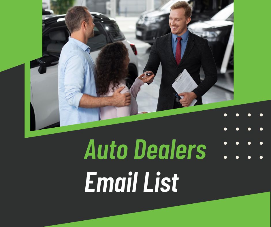 Auto Dealers Email List | Auto Dealer Database | Fountmedia