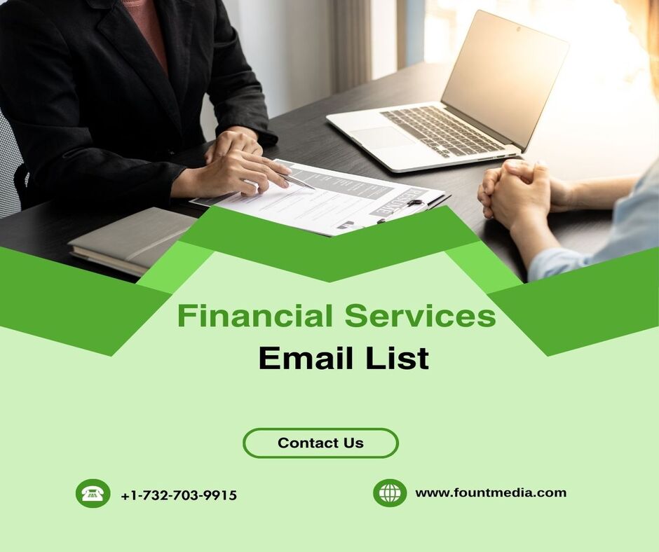 Financial Services Email List | Finance Mailing Lists - FountMedia