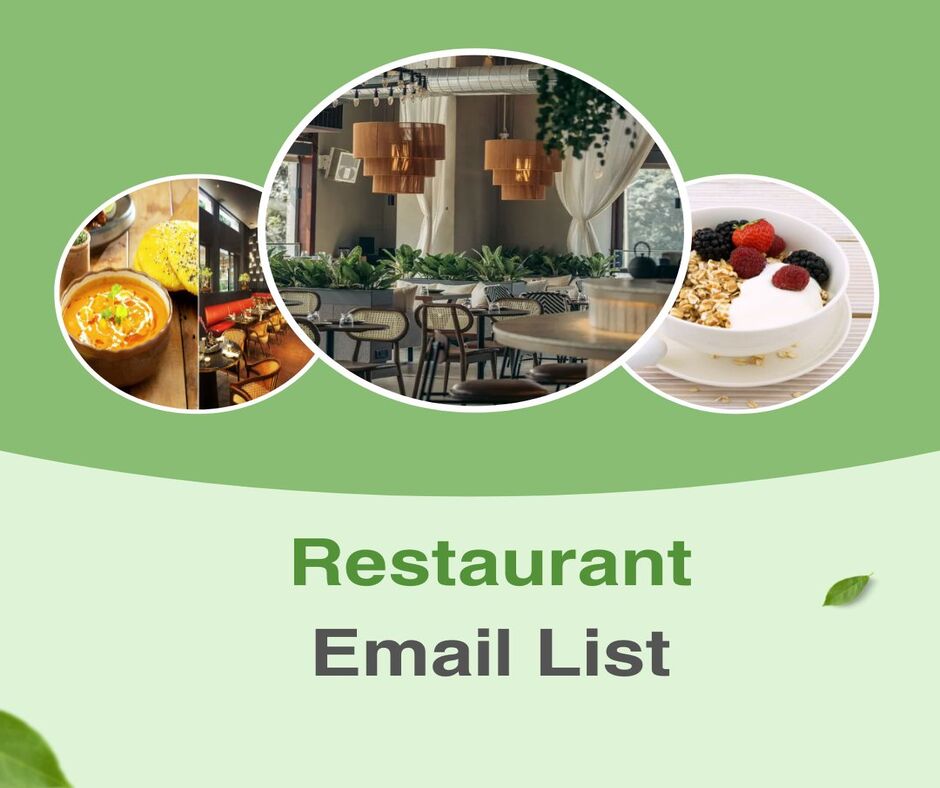 Restaurant Email List | Restaurants Mailing List - FountMedia